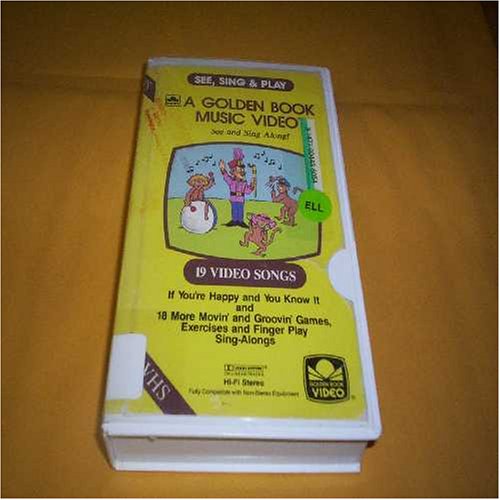 A Golden Book Music Video: See and Sing Along (Video Tape: 19 Video ...