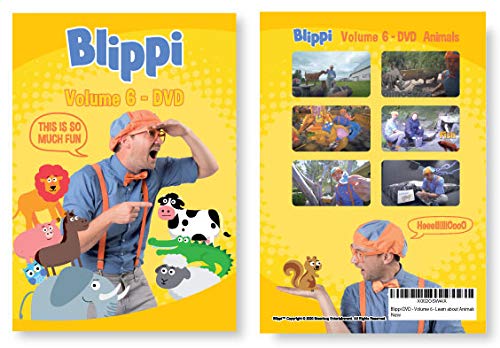 Amazon.com: Blippi DVD - Volume 6 - Learn about Animals: Movies & TV