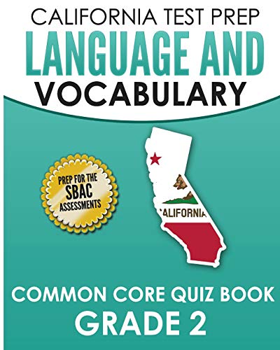 Amazon.com: CALIFORNIA TEST PREP Language & Vocabulary Common Core Quiz ...