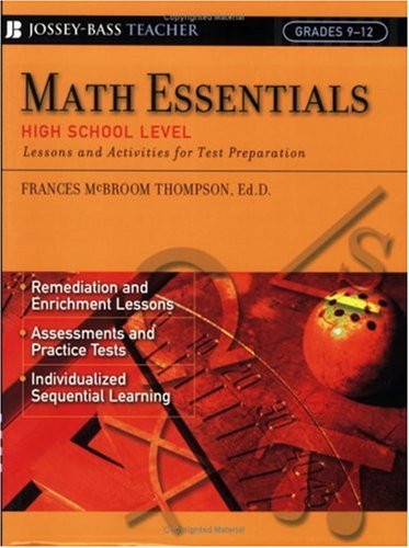 Amazon.com: Math Essentials, High School Level: Lessons and Activities ...