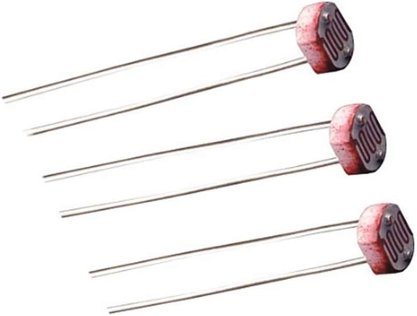 CDS 20 Unidades fotoresistor LDR 5 mm luz Resistor Sensor Dependent IDR ...
