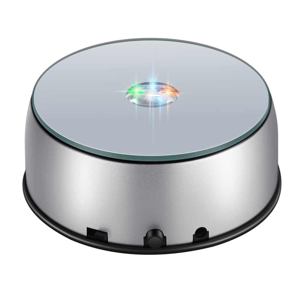 Mua IFOLAINA Rotating Display Stand Led Light Base Colorful Lighted ...