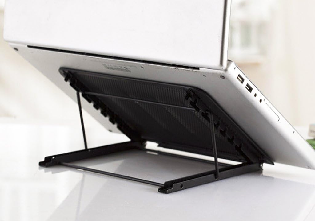 Ventilated Adjustable Laptop Computer Holder Desk Stand Adjustable ...