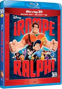¡Rompe Ralph! (Blu-ray 3D) [Blu-ray]: Amazon.es: Dibujos Animados, Rich ...