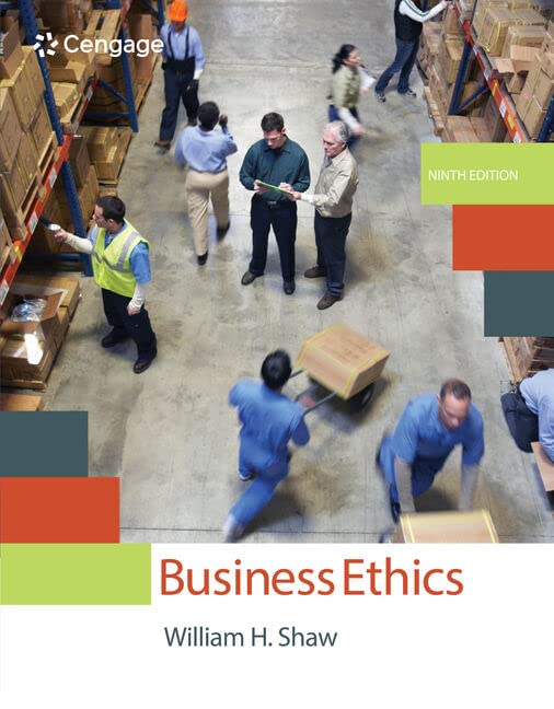 Amazon.com: Business Ethics: A Textbook with Cases: 9781305582088: Shaw ...