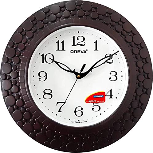 Buy Oreva Ajanta Vintage Wall Clock (30cm x 30cm) (Cola) Online at Low ...