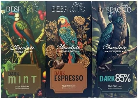 سعر DESPACITO Dark Chocolate 85%, 80g + Dark Chocolate with Espresso ...