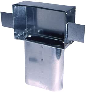 Master Flow 10 in. x 6 in. x 6 in. Oval Stack Head with Wings ...