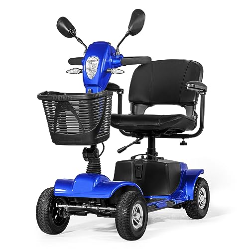 Upgrade 4 Wheel Mobility Scooters, Electric Power Mobile Scooters for ...