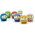Amazon.com: Iwako Japanese Daruma Eraser Set (38319) : Toys & Games