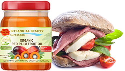 ORGANIC RED PALM FRUIT OIL Brazilian. 100% Pure / Refined / Undiluted Cold Pressed. SUPER FOOD ...