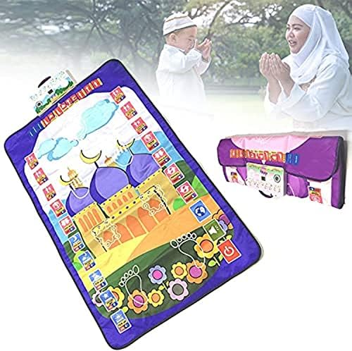 Roboraty Kids Smart Muslim Prayer Rug, Blue (Style A) price in Saudi ...