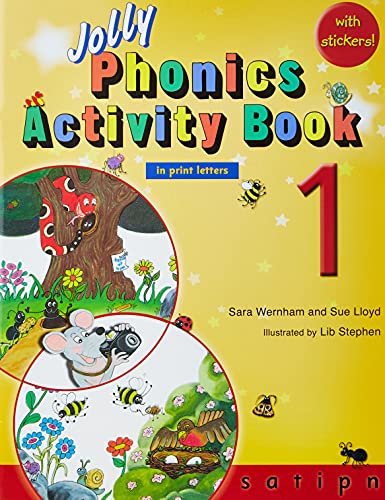 Jolly Phonics Activity Book: In Print Letters (1) (Jolly Phonics ...