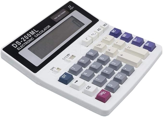 Calculadoras Básicas Calculadora Multifunción De Oficina A Pilas ...