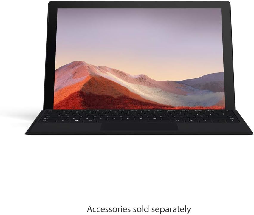 Microsoft Surface Pro 7 12.3” Tablet (Black) – Intel 10th Gen Quad Core ...