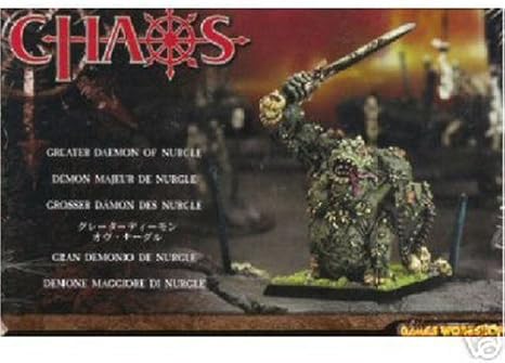 Amazon.com: Games Workshop Chaos Greater Demon of Nurgle Box Set: Toys ...