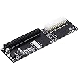 Amazon.com: NFHK 8X Oculink SFF-8612 8611 to PCIE PCI-Express 16x Adapter with ATX 24pin Power ...