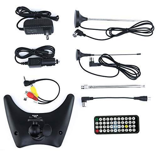 Tyler 9" Portable TV LCD Monitor Rechargeable Battery Powered Wireless ...