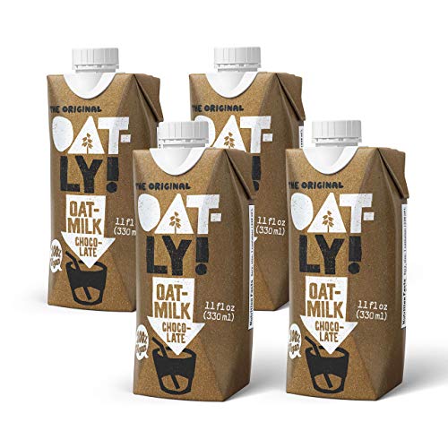 Oatly Chocolate Oatmilk, 11 Ounce (4 Pack), Single Serve in Kuwait ...