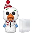 Amazon.com: POP Five Nights at Freddy's Holiday - Snow Chica Funko ...