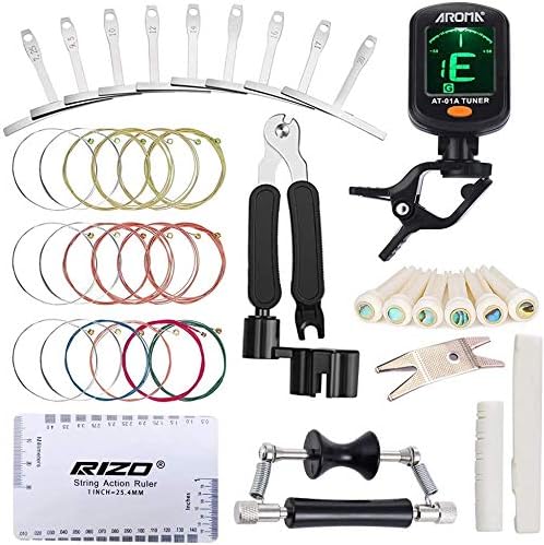 Guitar Accessories Kit Including Understring Radius Gauge, String ...