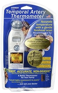 Exergen Temporal Artery Thermometer MODEL# 2000C TAT-2000C Battery ...