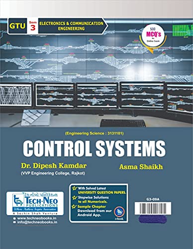 Buy Control Systems For GTU Sem 3 ECE (Code : 3131101) (Includes ...