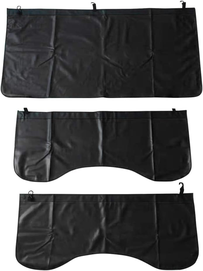 Amazon.com: LST 3Pcs Set Automotive Fender Covers Magnetic PU Leather ...