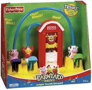 Amazon.com: Fisher-Price Barnyard Basics Jumpin Sounds Barnyard : Toys ...