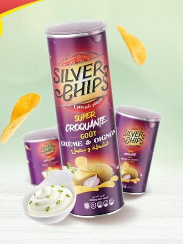 سعر رقائق بطاطس سيلفر شيبس بطعم قشطة وبصل، وزن 160 جرام فى مصر | بواسطة امازون مصر | سوبر ماركت ...