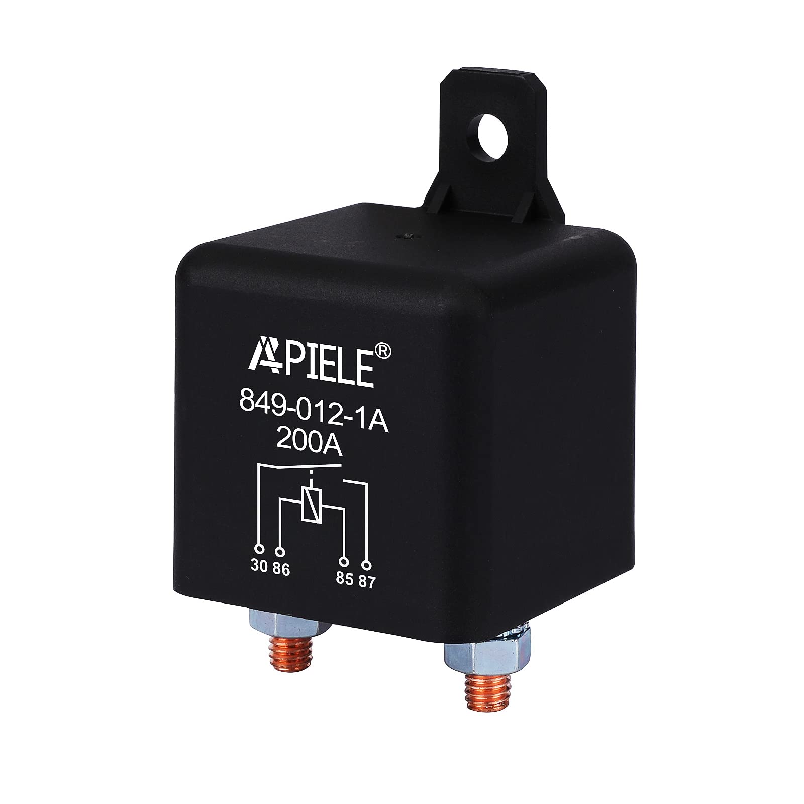 Mua APIELE 12V DC 200A Relay 4 Pin SPST On/Off Split Charge Relay ...