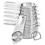 Amazon.com: Hudson Essentials Stainless Steel Measuring Cups Set ...