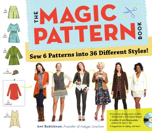 The Magic Pattern Book: Sew 6 Patterns into 36 Different Styles ...
