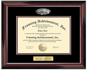 Amazon.com: AllGiftFrames State Bar Certificate Frame Supreme ...