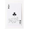 Amazon.com: CEHNSENHUI Funky Poker Art Ace of Clubs Canvas Wall Art ...