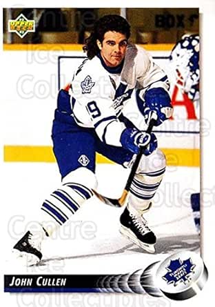 Amazon.com: (CI) John Cullen Hockey Card 1992-93 Upper Deck (base) 465 ...