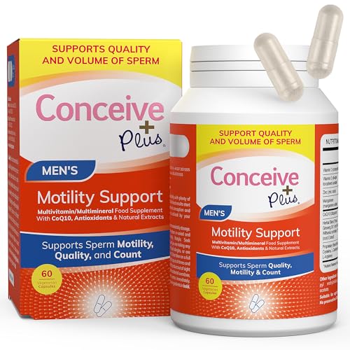 CONCEIVE PLUS Motility Fertility Supplement - Sperm Count Booster with ...