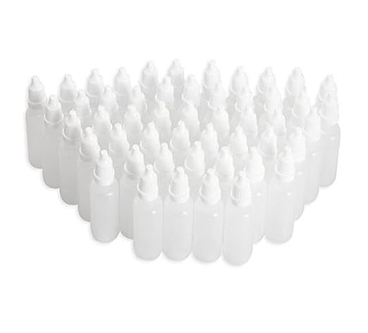 24 Pcs 50ml Empty Plastic Eye Drops Bottle/Dropper Bottle/Dropping ...