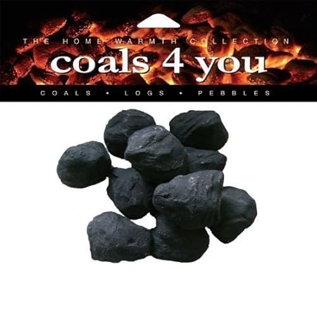20 Gas Fire Ceramic Small Cast Coals Replacement Replacements/Bio Fuels ...