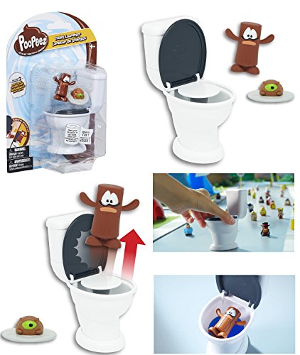 Buy Poopeez Toilet Launcher Playset - Collectible Toy Based on the ...