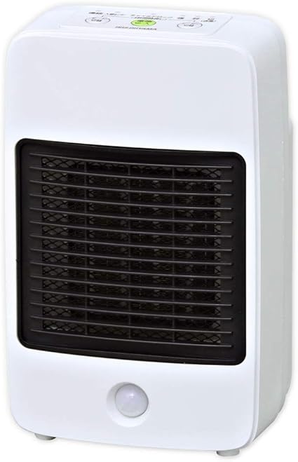 Amazon.co.jp： アイリスオーヤマ セラミックファンヒーター 人感センサー付き 800W ホワイト JCH-M082T: ホーム&キッチン