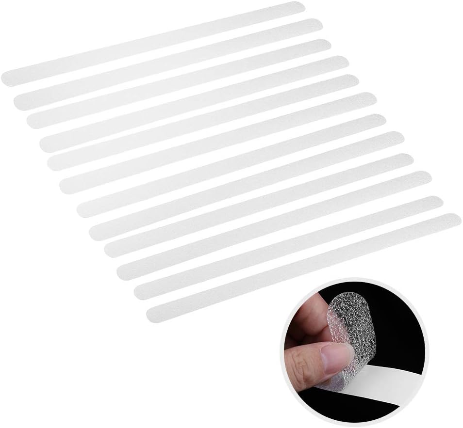 12-Strips Anti-slip strips – for stair treads, High Adhesion Anti Strip ...