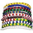 Amazon.com: 11 pcs Ilde Pulseras Santeria Handmade Unisex Stretch ...
