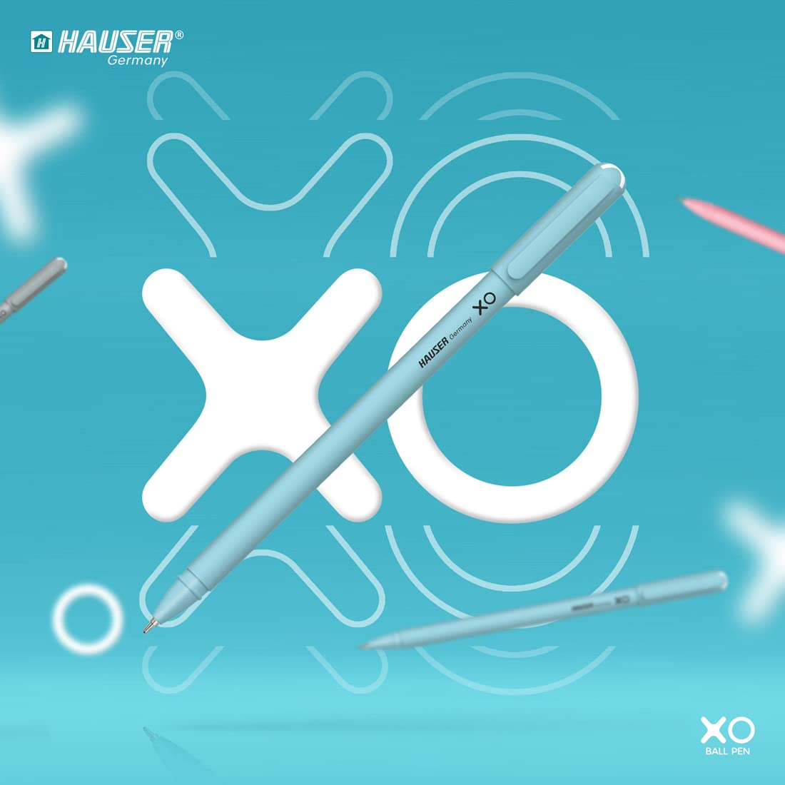 Mua Hauser XO 0.7mm Ball Pen Box Pack | Sleek Body & Minimalistic ...