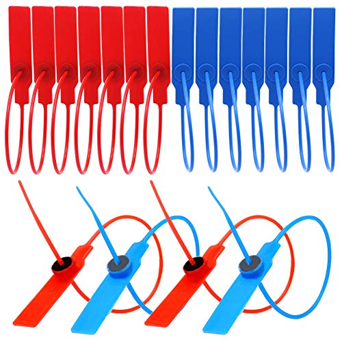 200 Pcs Security Seal Tags Plastic Security Tags Pull Ties Secure Anti ...