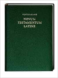 Novum Testamentum Latine Nova Vulgata : Latin New Testament: Amazon.ca ...