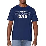 Amazon.com: Vintage USA Flag Proud To Be An US Air Force Dad T-Shirt ...