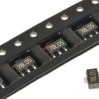50Pcs 78L05 L78L05 7805 Voltage Regulator 5V 100mA SOT-89 SMD: Amazon ...