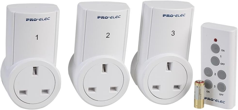 Remote Control Socket, 3 Pack – BigaMart