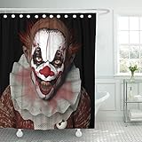 Scary Shower Curtain